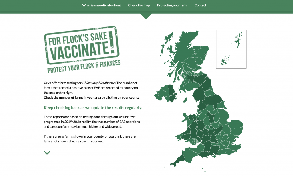 Ceva launches Enzootic Abortion of Ewes (EAE) interactive map ...