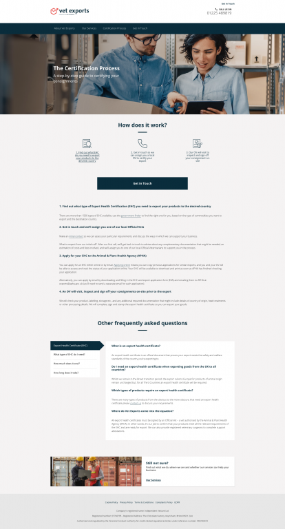 New Export Health Certificate Information Portal Launched / Veterinary ...